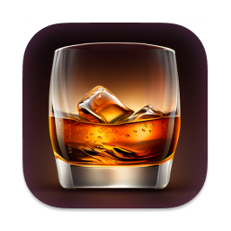 MacOS and Web App Icon 70 Whisky Glass